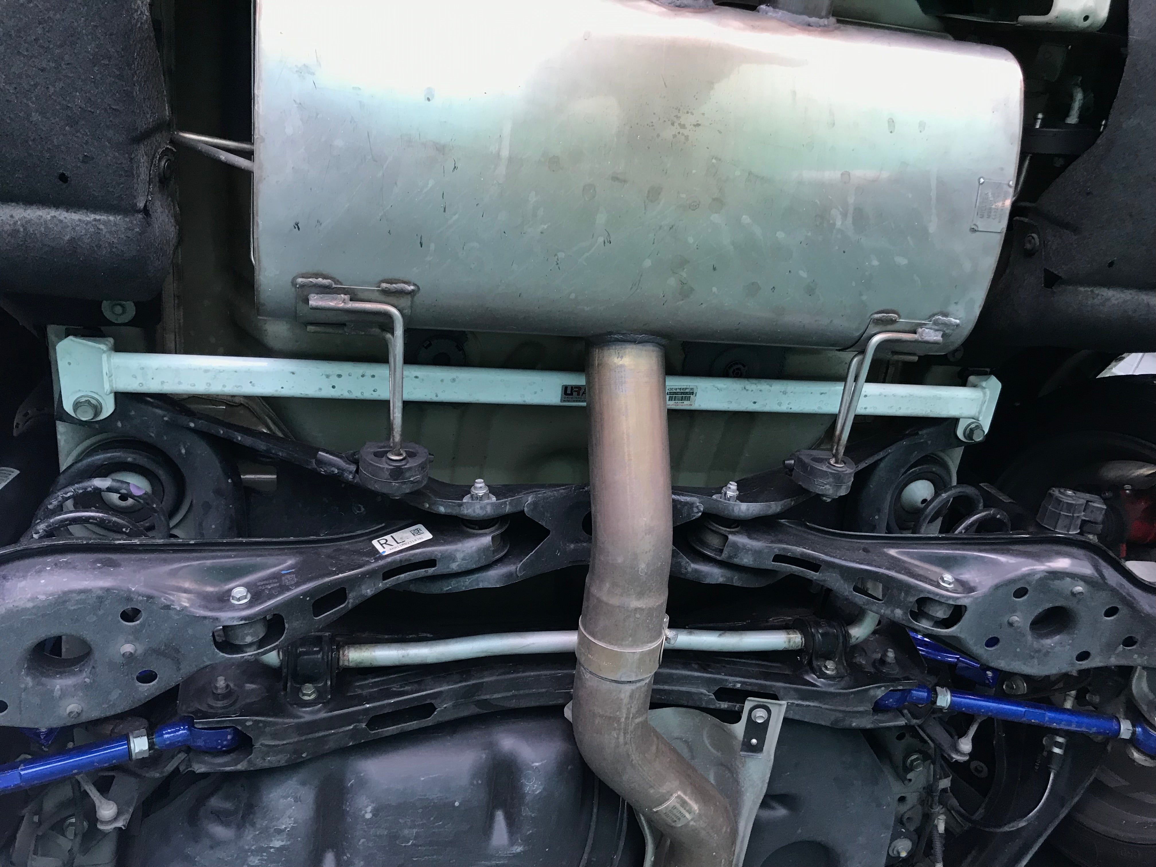 Ultra Racing Rear Lower Brace for HONDA CIVIC TYPE R 5TH GEN (FK8) 2.0 ...