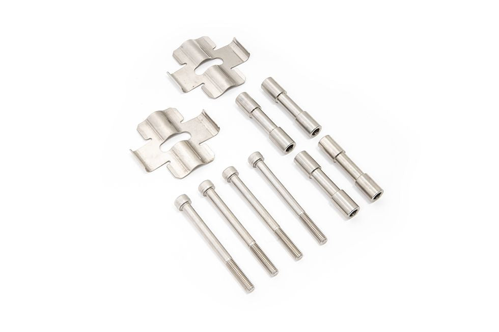 Forge Motorsport Pad Retainers, Slider Pins and Bolt Kit for 6 Pot Bra ...